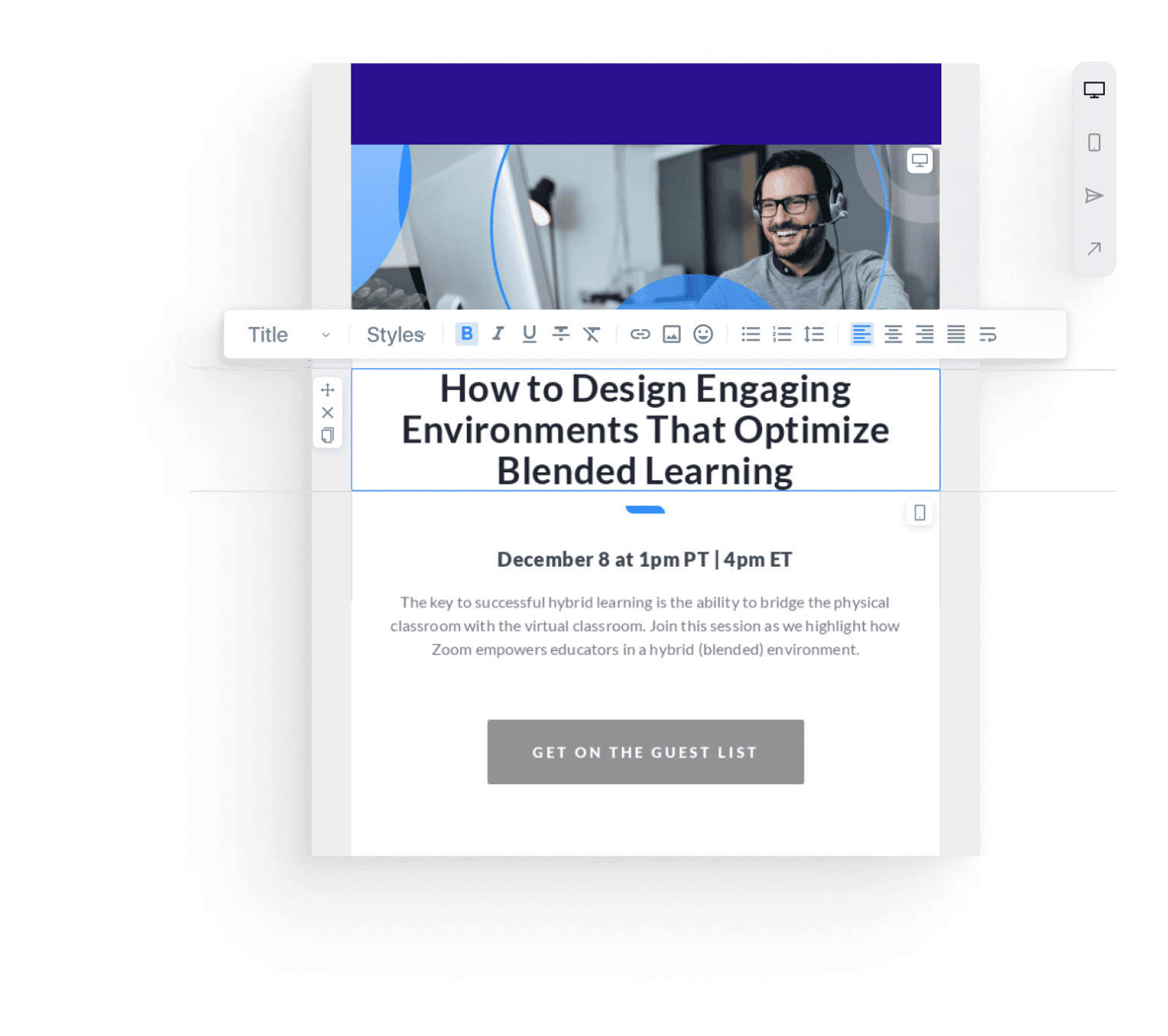 Blocks - Drag & Drop Email Template Builder. Try It Now