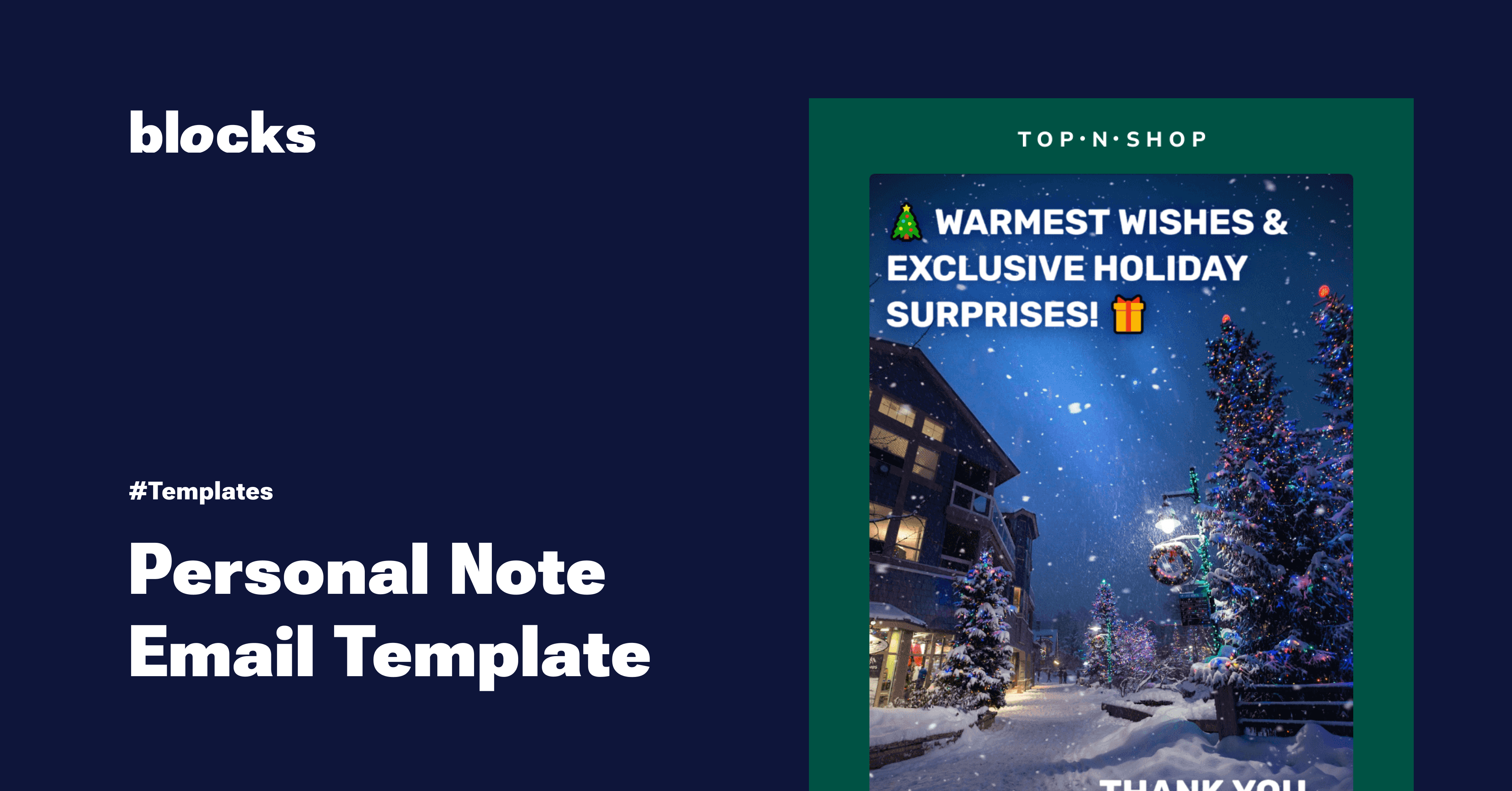 Meaningful Personal Note: Touch Hearts with Your Words - Blocks