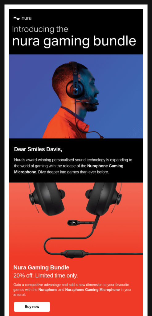 Engage, Convert, Level Up: Gaming Emails That Work - Blocks