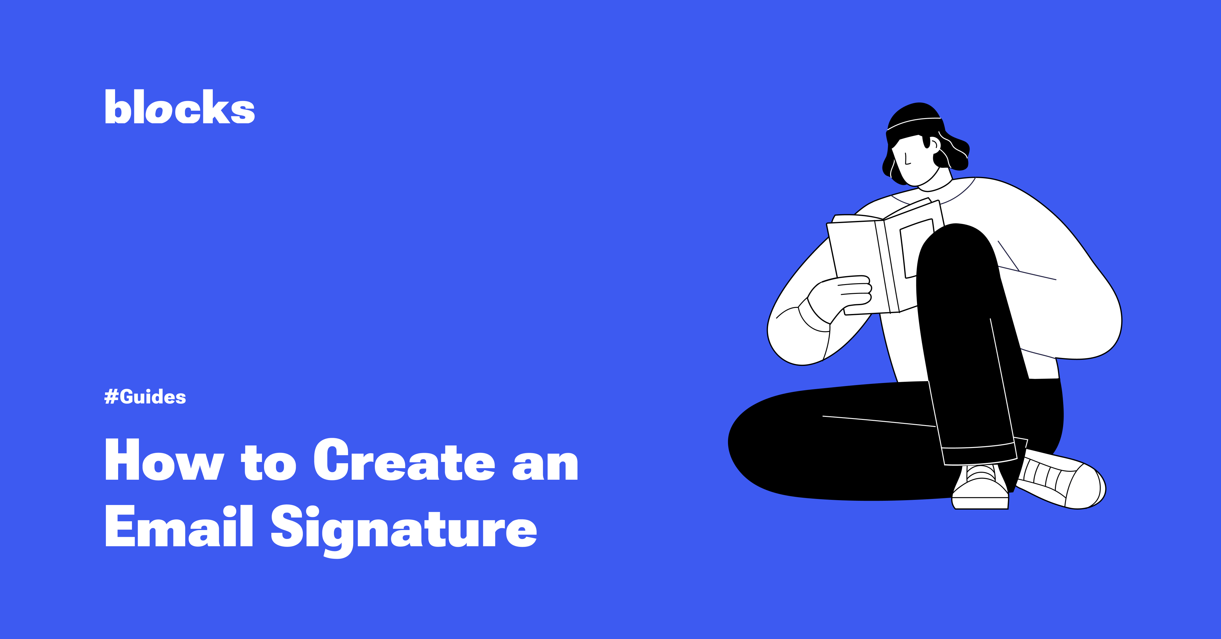 Create an Email Signature With an Email Builder - Blocks